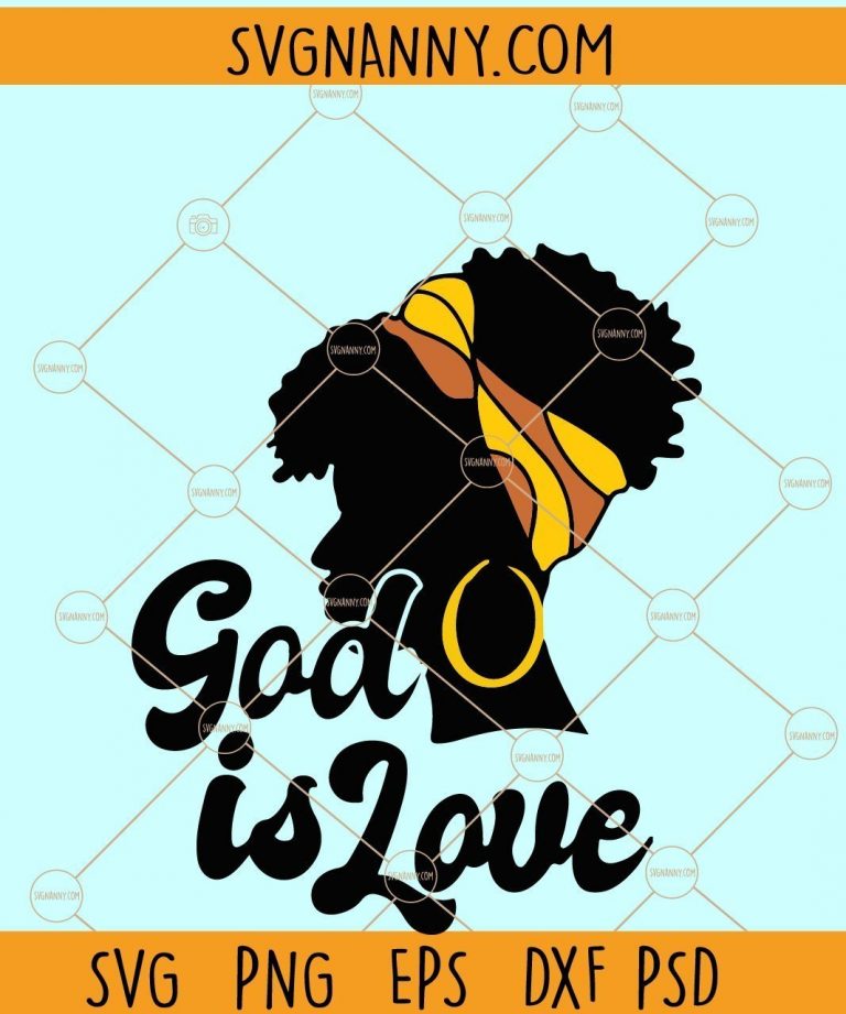 Afro Melanin Svg Black Girl Magic Svg Black Woman Svg Afro Hair Svg