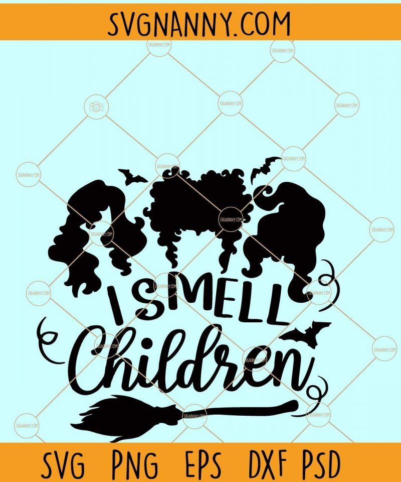 I Smell Children SVG, I Smell Children SVG File For Cricut, Halloween SVG