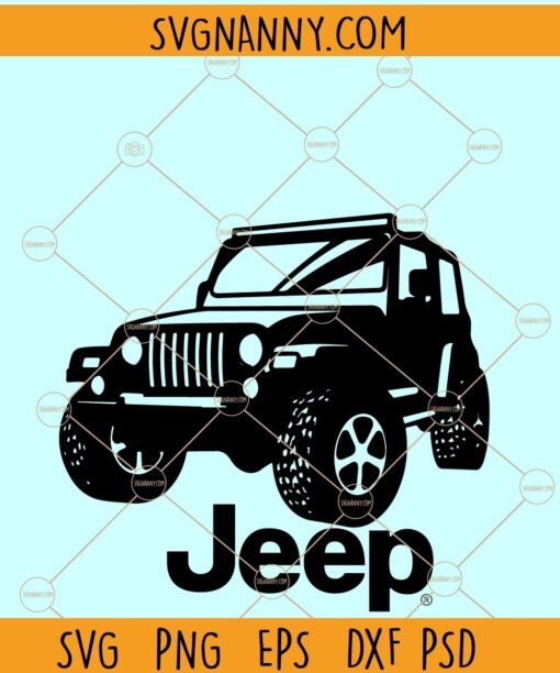 Jeep SVG, Jeep SVG Cut Files, Jeep SVG Cricut, Jeep Car SVG, Jeep Decor