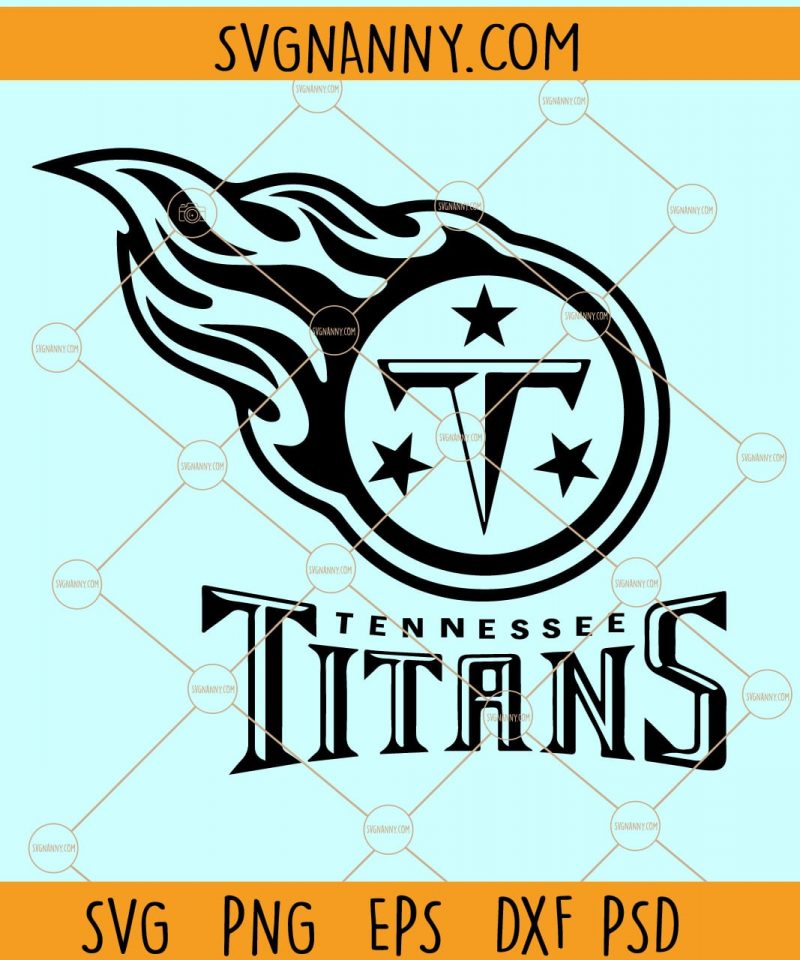 Tennessee Titans logo SVG, Titans Football SVG, Titans football shirt ...
