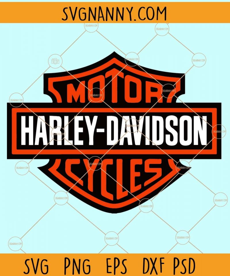 Harley Davidson Svg, Harley Davidson Bike Svg, Harley Davidson Font ...