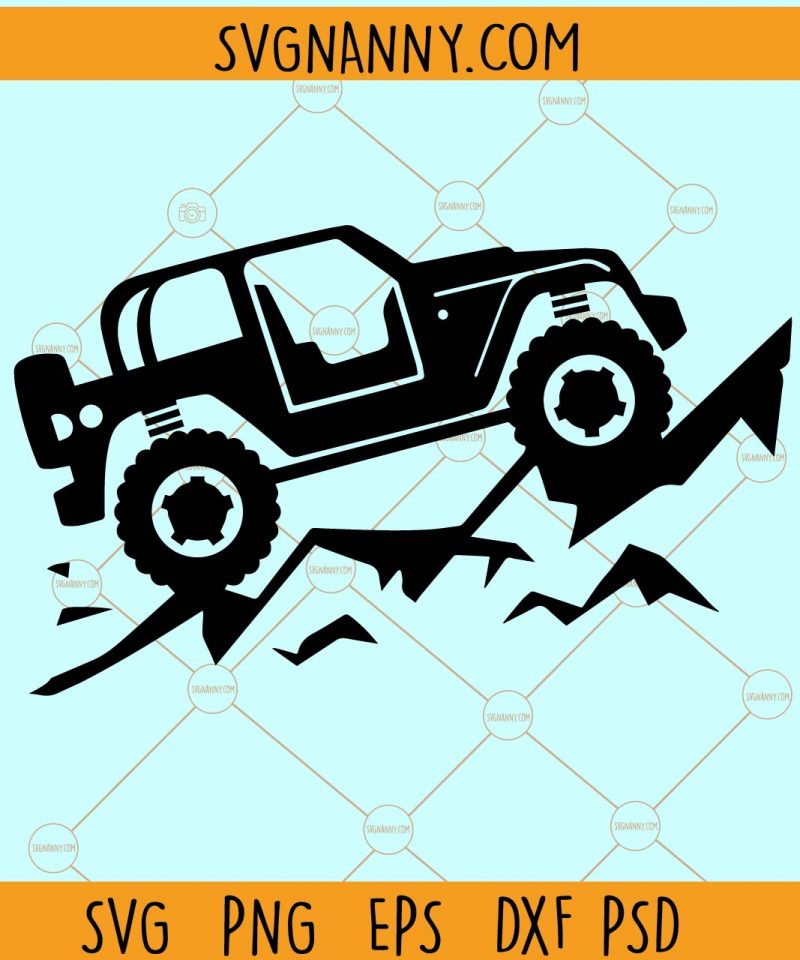Jeep SVG file, jeep svg images, jeep svg free download, jeep climbing a ...