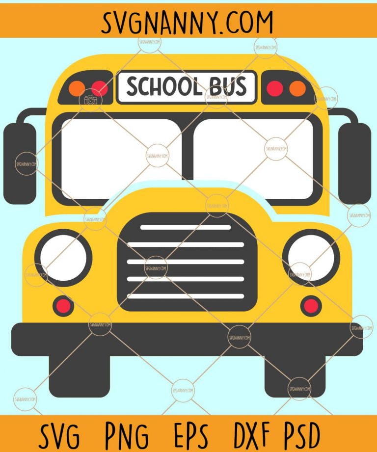 School bus svg, school svg file, back to school svg, school bus ...