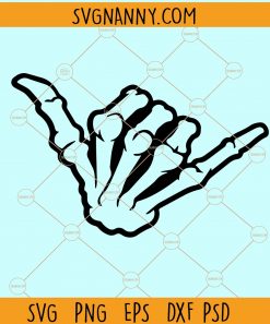 Skeleton Shaka Hand Svg, Skeleton Hand, Shaka Sign Svg, Aloha Shirt SVG ...