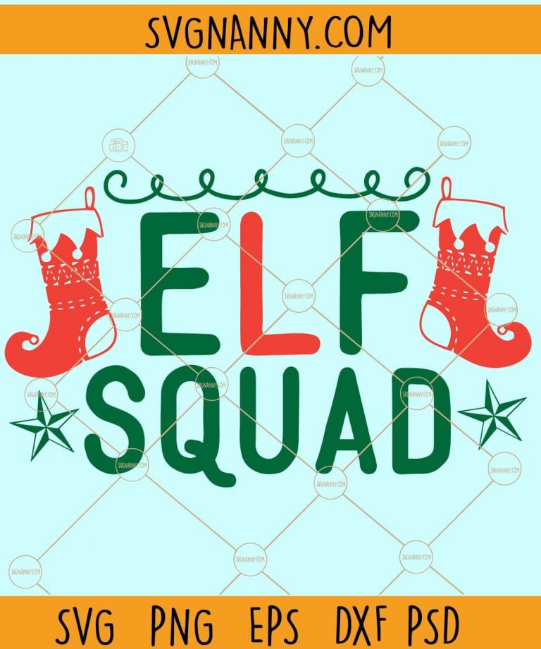Elf squad svg, Christmas Elf SVG, elf crew svg, elf svg, kids Christmas svg
