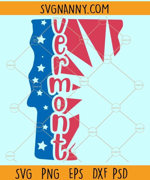 Vermont state svg, Vermont svg, Vermont Outline svg, State Clipart svg ...
