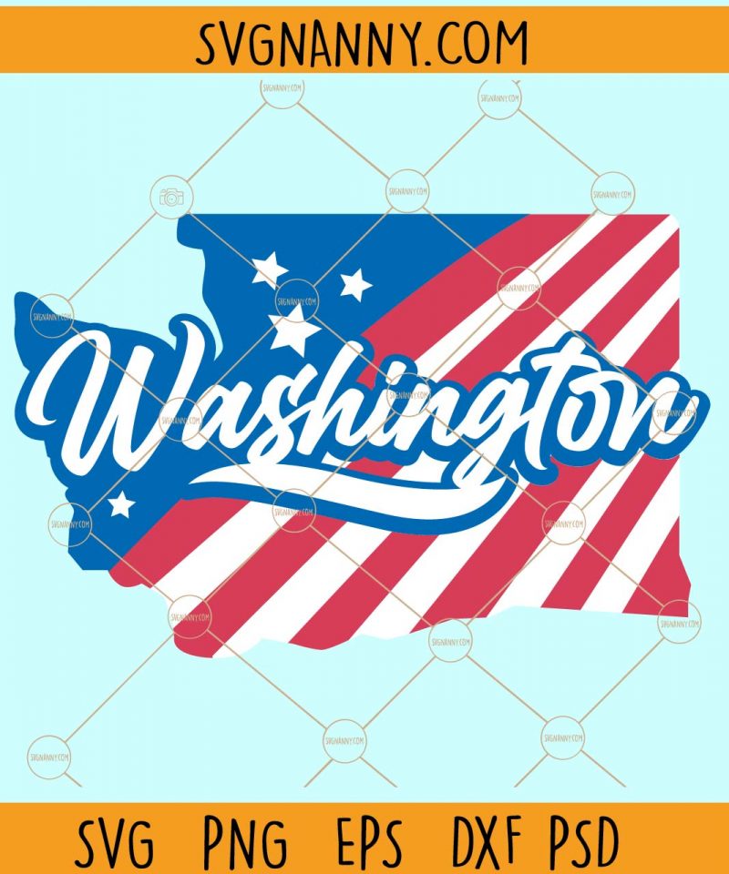 Washington State Svg, Washington Svg, Washington Outline Svg, State ...