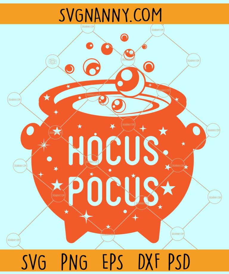 Hocus pocus Halloween cauldron Svg, witch soup svg, Hocus Pocus Svg ...