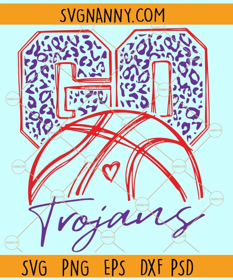 Go Trojans SVG, Trojans Mascot svg, Trojans Football svg, Football ...