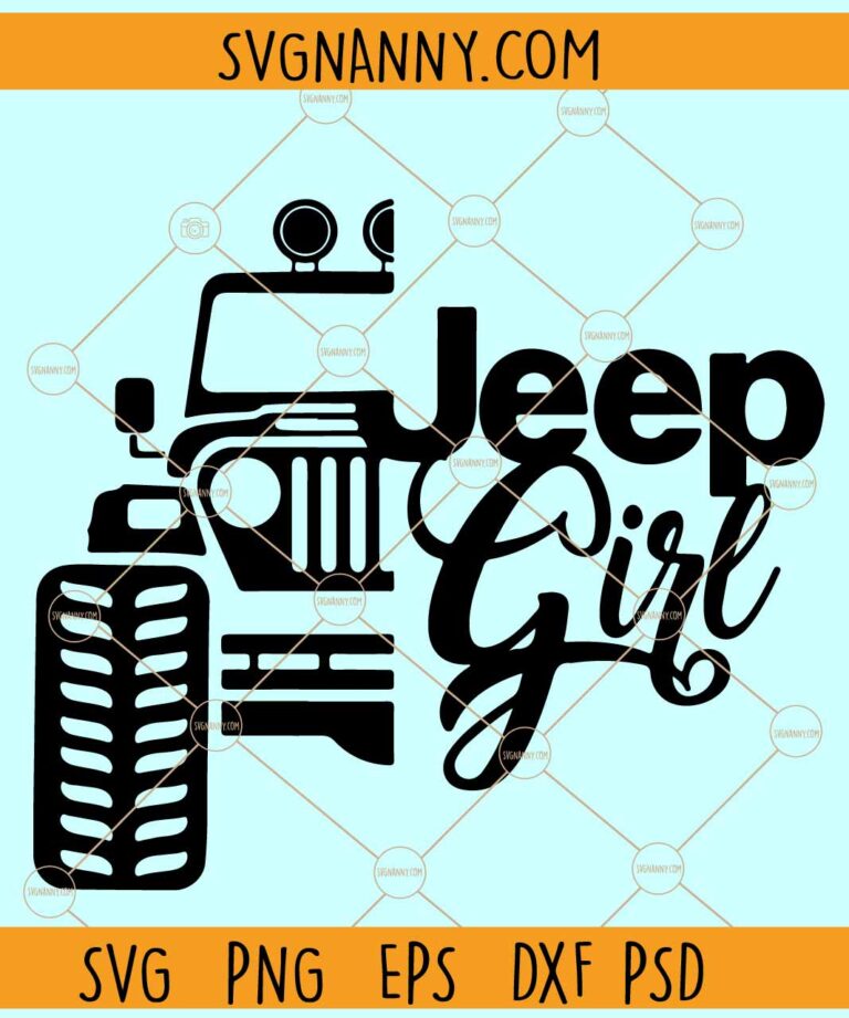 Jeep Girl SVG File, Jeep Girl SVG File, Off Road Svg, Jeep Svg