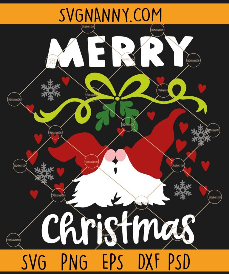 Merry christmas gnomes clipart svg, Christmas svg, Christmas svg files ...