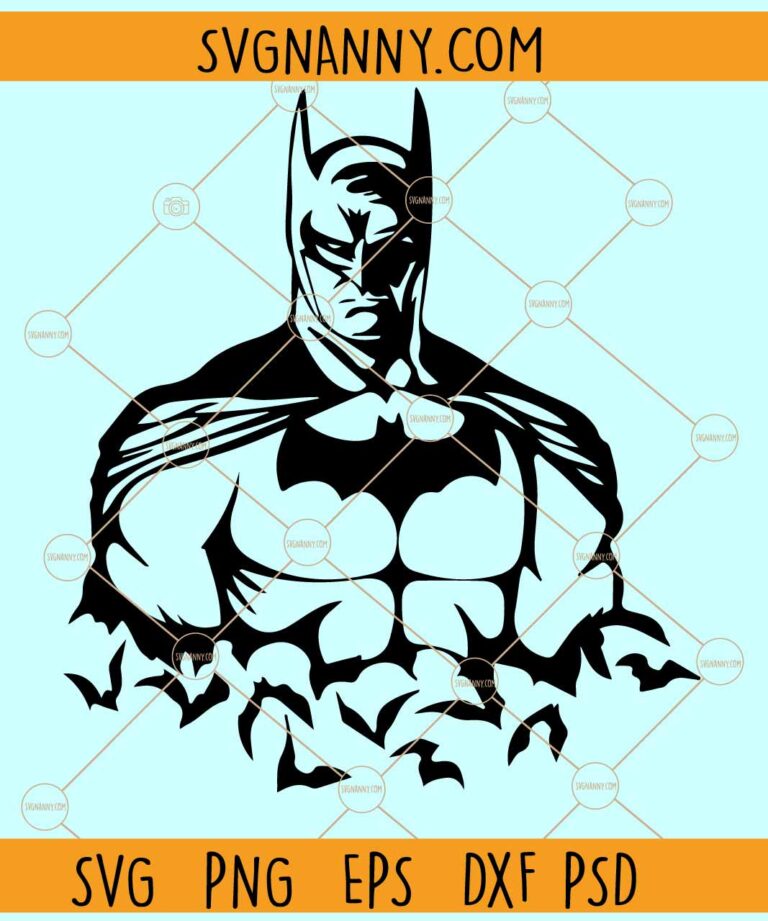 Batman SVG, DC Comics Character svg, Batman SVG File, Batman vector svg ...