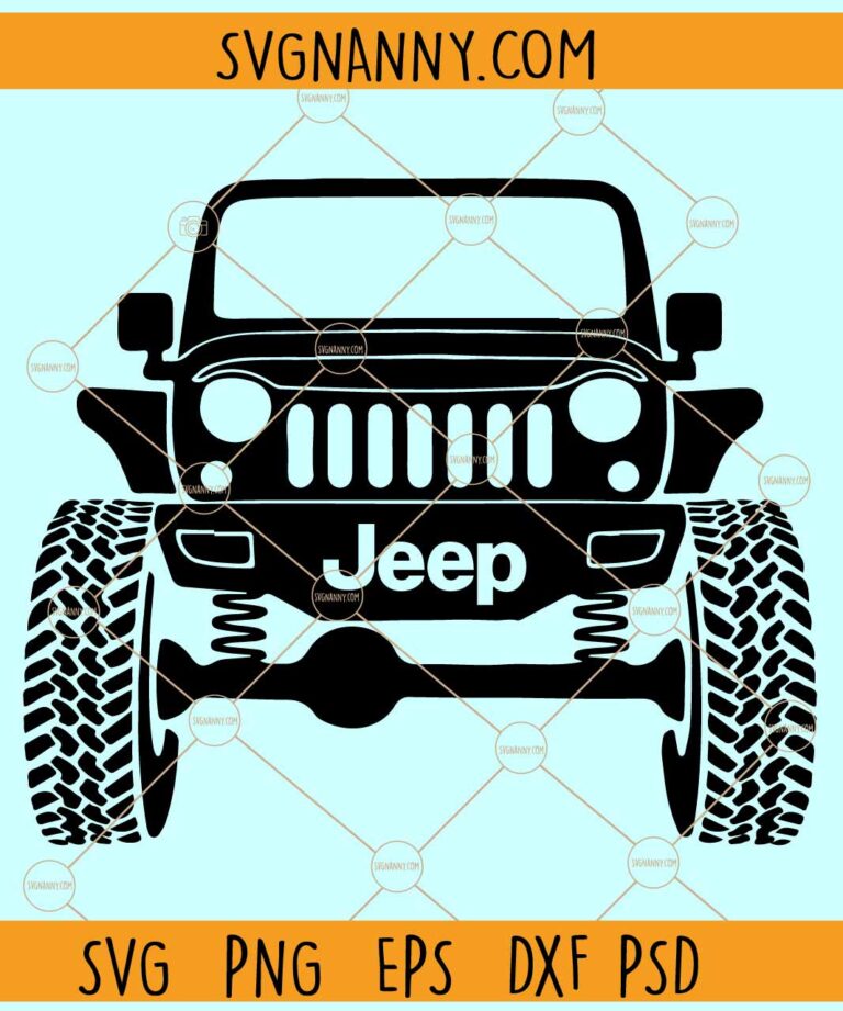 Lifted Jeep Svg, Jeep Clipart Svg, Jeep Svg, Jeep Lover Svg, Offroad ...