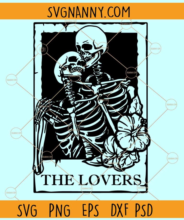 Skeleton Lovers SVG, Dead Love SVG, Lovers Halloween SVG, Skeletons Svg