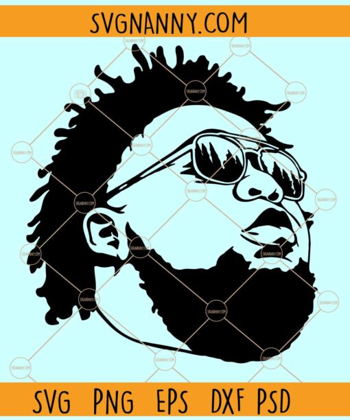 Rod Wave SVG, Rod Wave Face SVG, Rod Wave Head SVG, Rapper Rod Wave ...