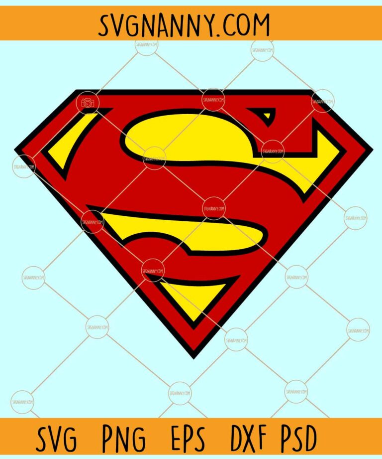 Superman logo SVG – SVG NANNY