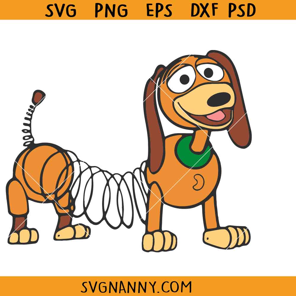 Slinky dog SVG, Slinky dog toy story SVG, Slinky dog clipart SVG ...