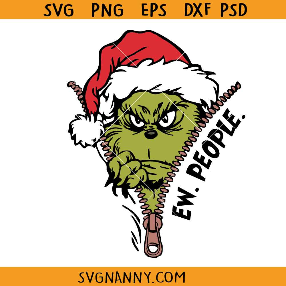 Don’t be a Grinch SVG, Grinch Svg, Christmas Svg, Grinch Svg, The Grinch svg