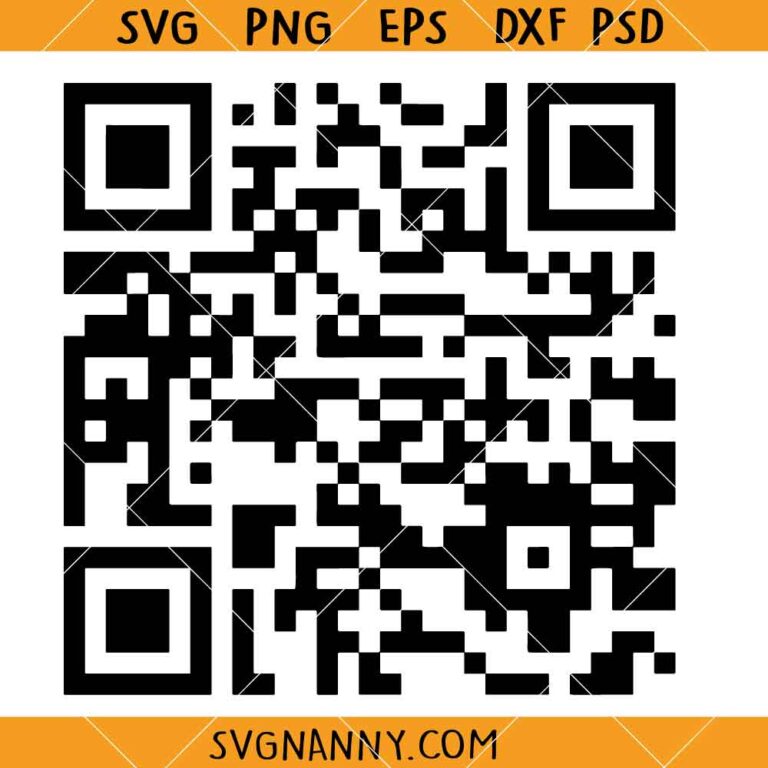 Donald Trump Dance QR Code SVG, Funny Trump Dancing Troll QR SVG