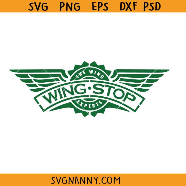 Wing Stop logo SVG, food delivery SVG, Wing stop Logo SVG