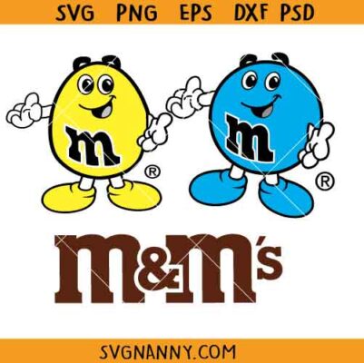 MMs Logo svg, M&M Chocolate Logo Svg