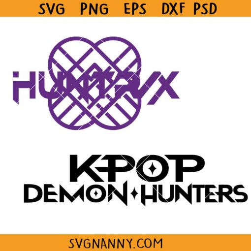 K-pop Huntrix Logo Inspired SVG PNG, K-pop demon hunters SVG PNG ...