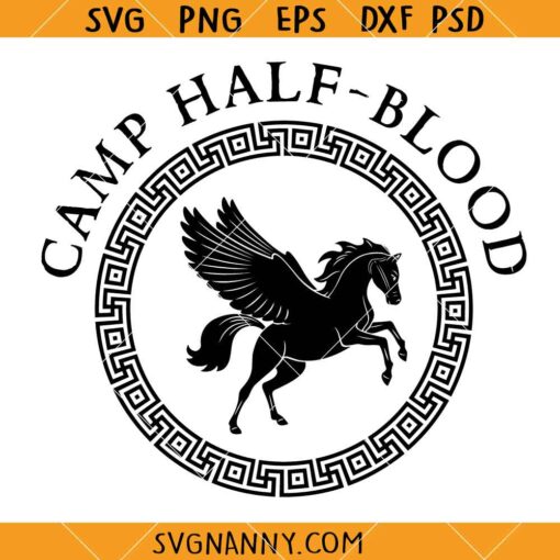 Camp Half Blood Logo Svg, Percy Jackson Svg, Percy Jackson And Olympian ...