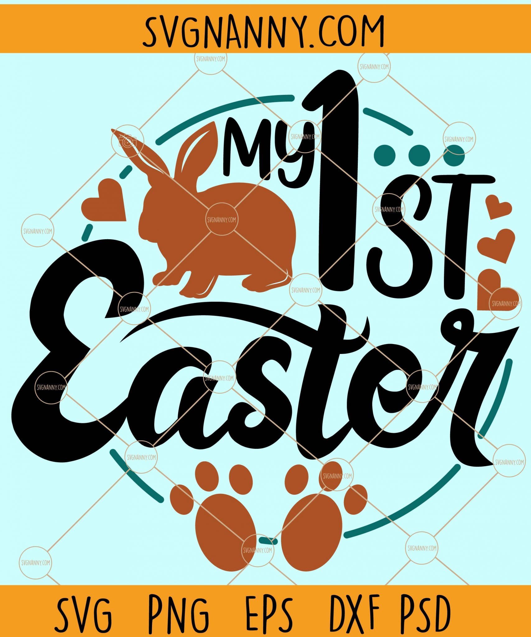 My 1st Easter Svg, My 1st Easter SVG, Babys First Easter Svg, Babie ...