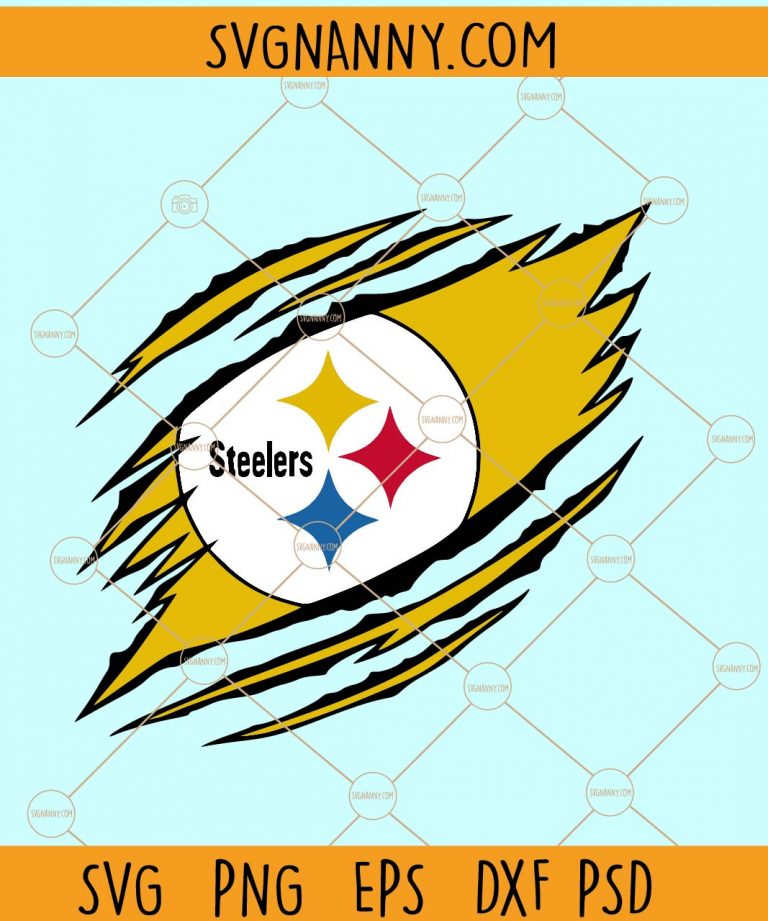 Pittsburgh Steelers Logo Svg, Pittsburgh Steelers Football Svg ...