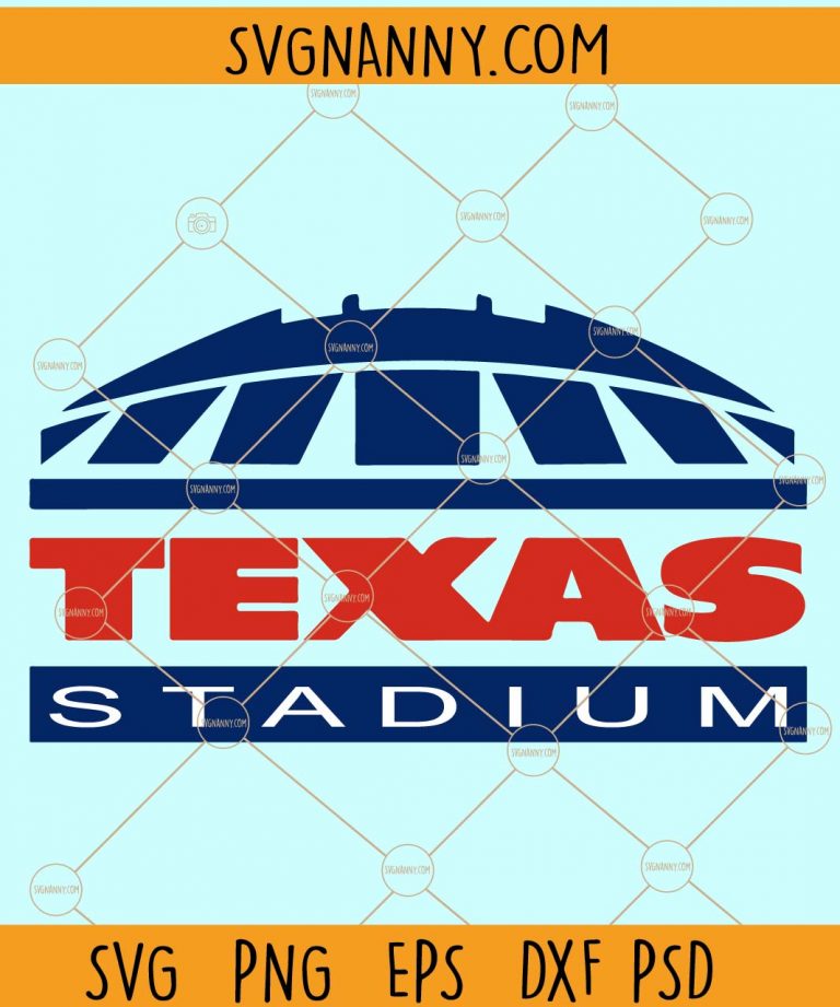 Texas stadium svg, Texas Football Stadium svg, Dallas Cowboys svg